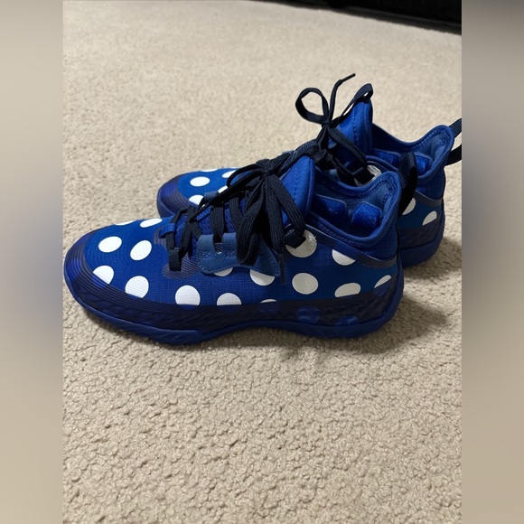 adidas | Shoes | Adidas Harden Vol 5 Futurenatural White Polka Dot ...